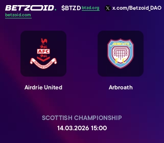 Airdrie United vs Arbroath (14.03.2026) Predictions & Tips Scottish ...