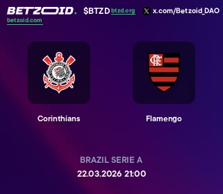 Corinthians vs Flamengo (22.03.2026) Predictions & Tips Brazil Serie A