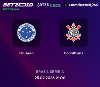 Cruzeiro vs Corinthians (25.02.2026) Brazil Serie A Free Betting Tips ...