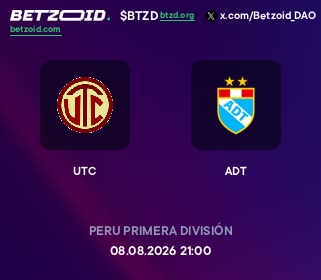 UTC vs ADT (08.08.2026) Peru Primera División Free Betting Tips & Odds