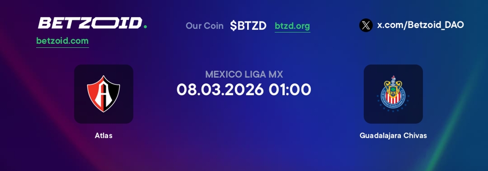 Atlas vs Guadalajara Chivas (08.03.2026) Mexico Liga MX Free Betting ...