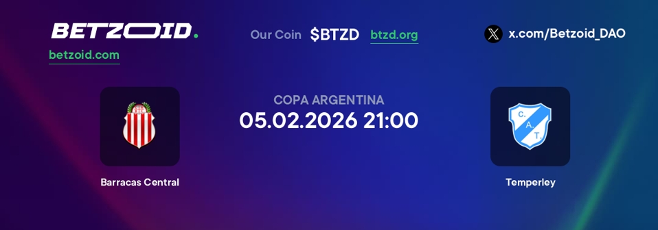 Barracas Central vs Temperley (05.02.2026) Copa Argentina Free Betting ...