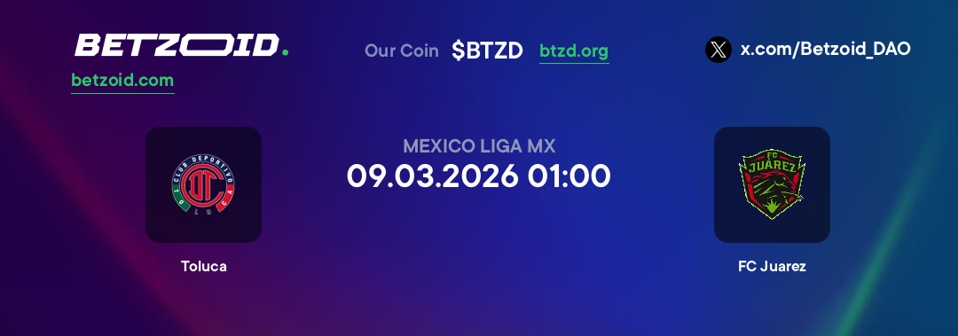Toluca vs FC Juarez (09.03.2026) Mexico Liga MX Free Betting Tips & Odds